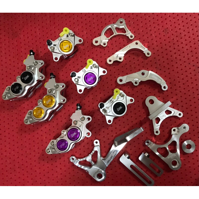 Caliper Alloy CNC MagicBoy Terbaru Y16 Y15 Wave125 Rsx Rs150 Lc135(4s ...
