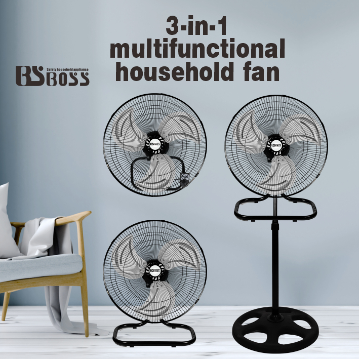 BSBOSS industrial Fan 18 inch 3 Blades Strong Industrial Multipurpose ...