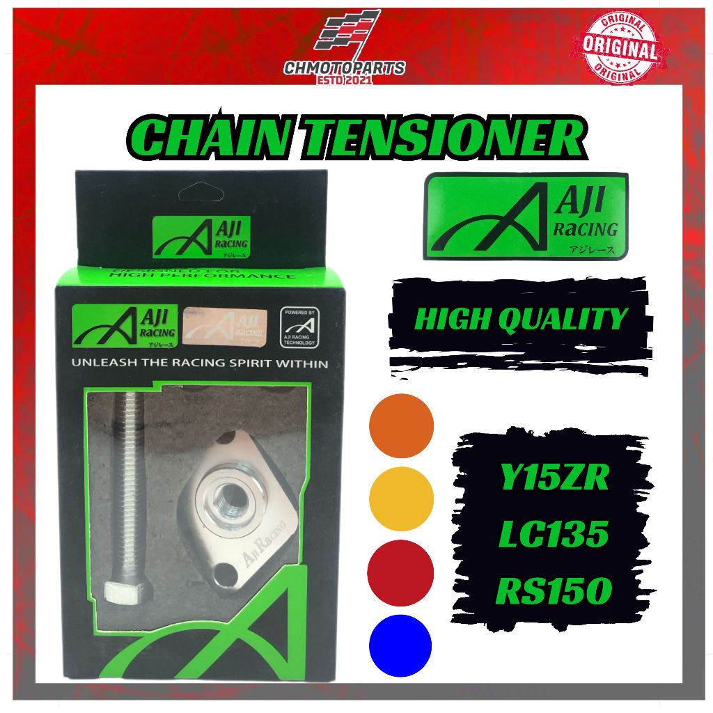 AJI RACING CHAIN TENSIONER MANUAL Y15 / 135LC / RS150 YAMAHA HONDA ...