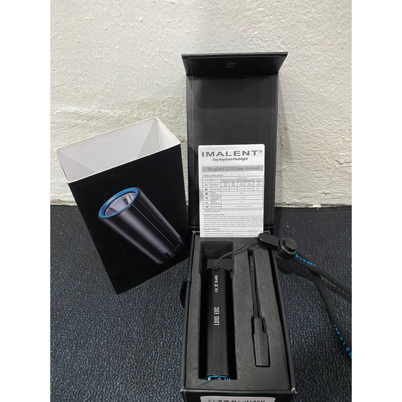 (Used) IMALENT LD10 Mini Flashlight Rechargeable Protable Led 1200 ...