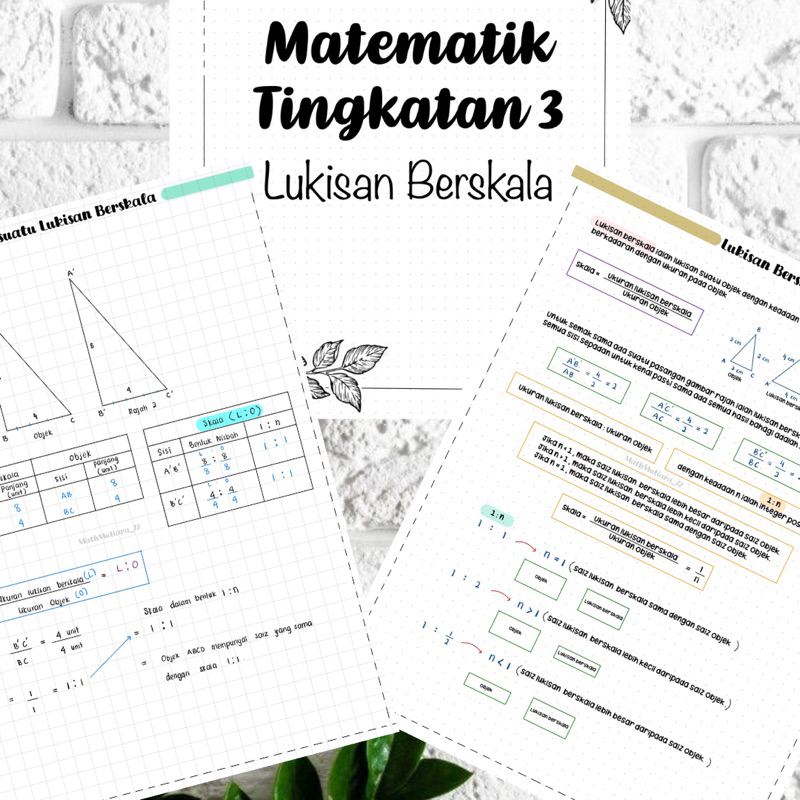 [DIGITAL NOTES by topic] PDF Nota Matematik Tingkatan 3_bymathmutiara72 ...