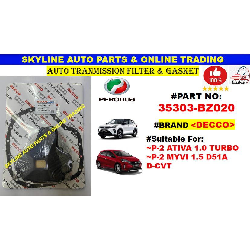 35303-BZ020 Perodua Ativa 1.0 Turbo / P-2 Myvi 1.5 D51A DCVT / P-2 Axia ...