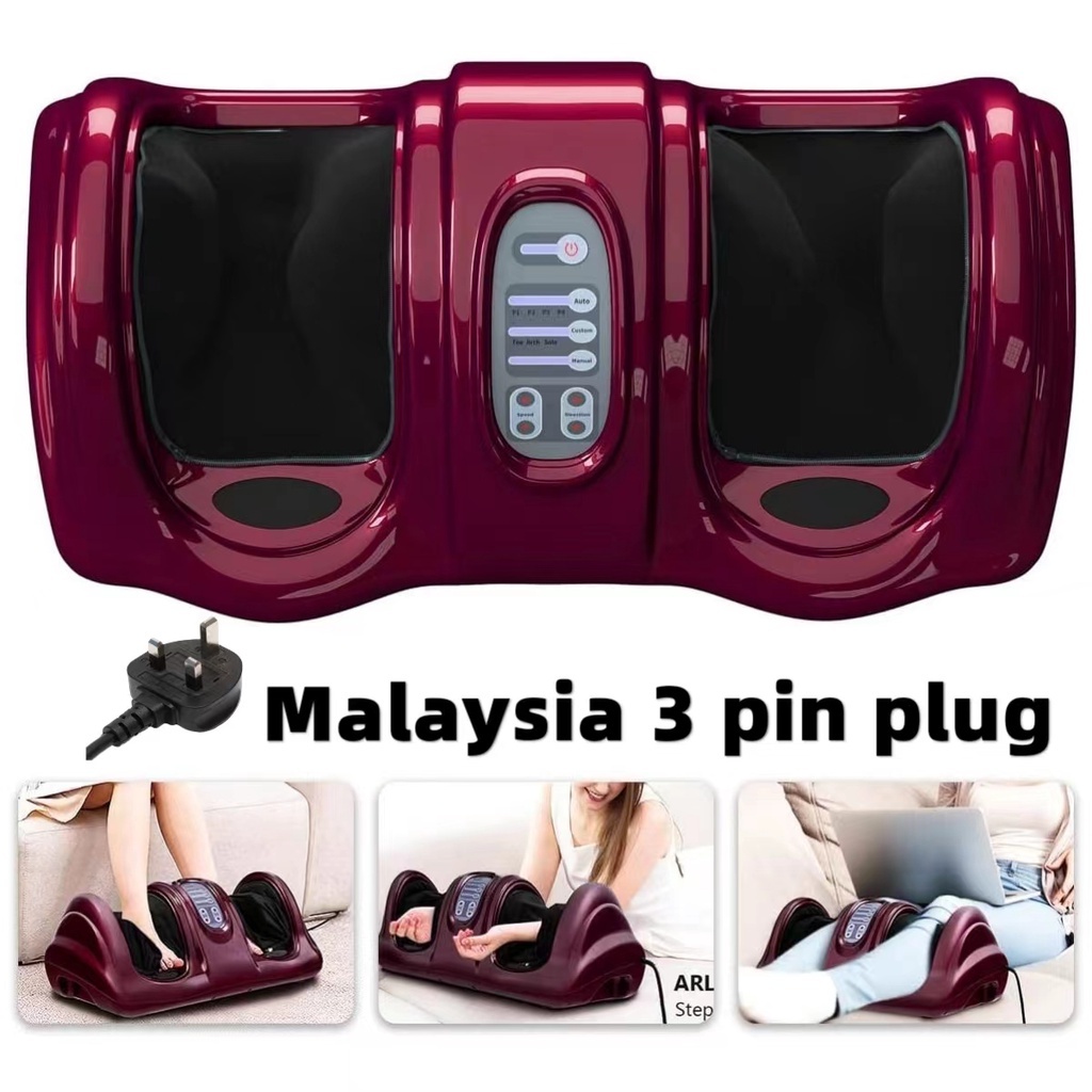 0Foot Care Massage Machine Reflexology Electric Foot Massager with Heat ...