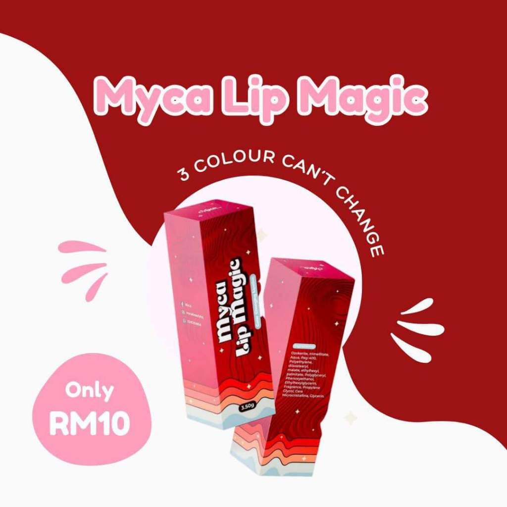 MYCA LIP MAGIC LIPSTICK ORIGINAL | Shopee Malaysia