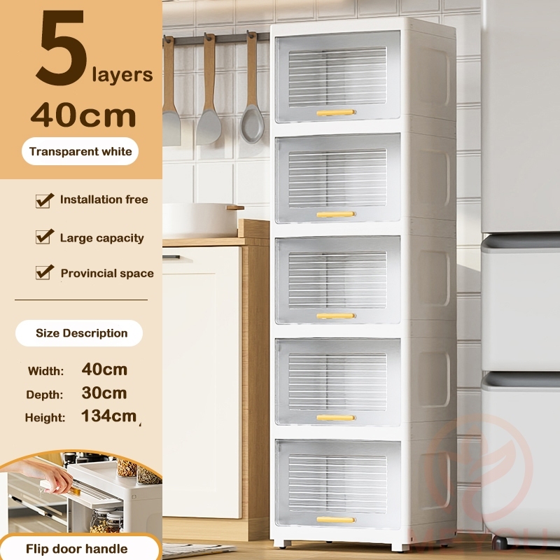 Salvo Kitchen Cabinet Organizer Storage Rack Cabinet Dapur Kitchen Rack ...