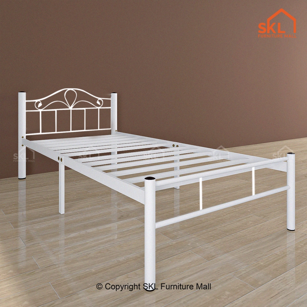 🔥SINGLE/QUEEN🔥No1 TOP Metal Bed Frame 100% Metal Katil Bujang/Katil ...