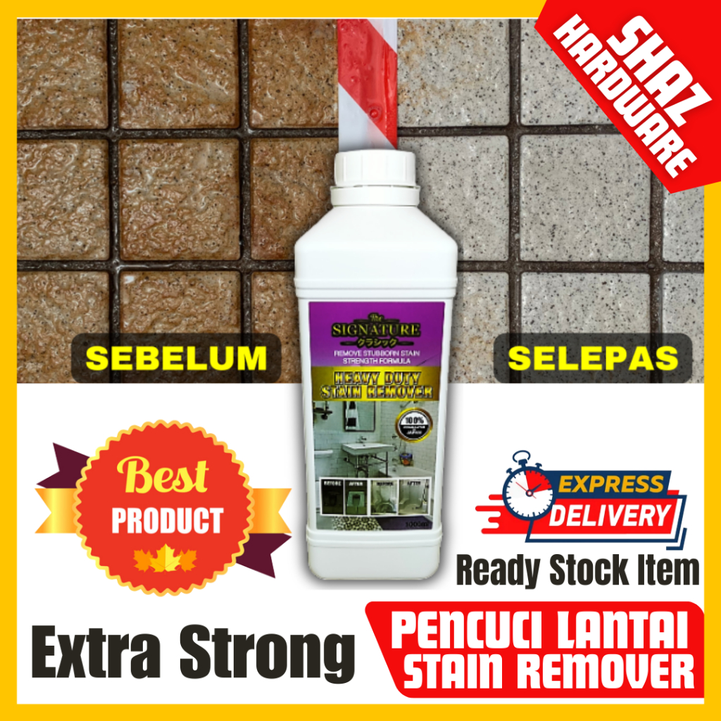 HEAVY DUTY CEMENT STAIN REMOVER MOSAIC FLOOR CLEANER TILE PENCUCI MOZEK ...