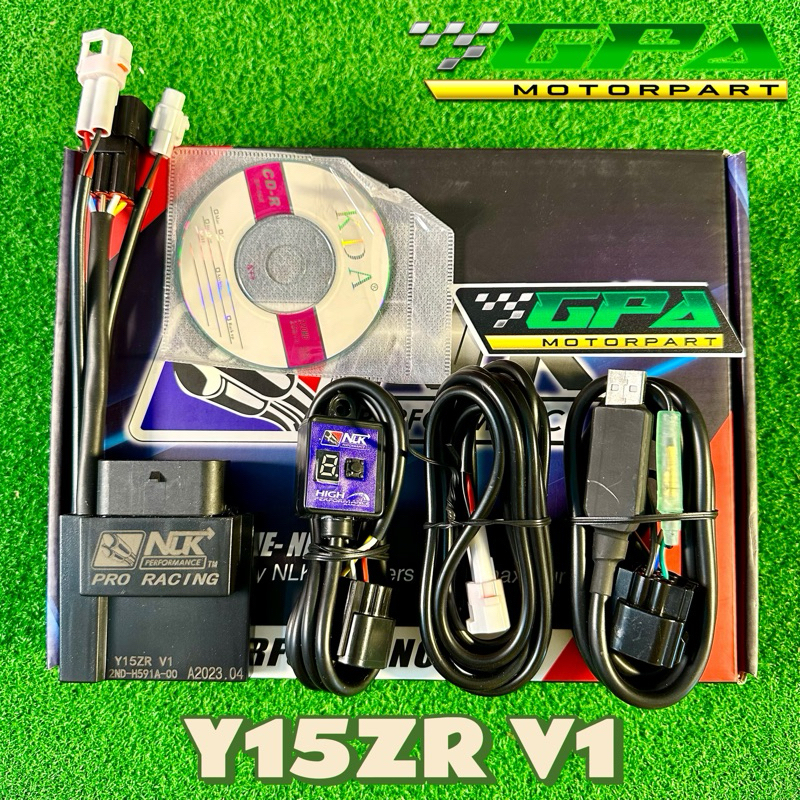 NLK PERFORMANCE RACING CDI ECU TUNNER Y15ZR V1 V2 Y16 NVX155 V2 LCV8 ...