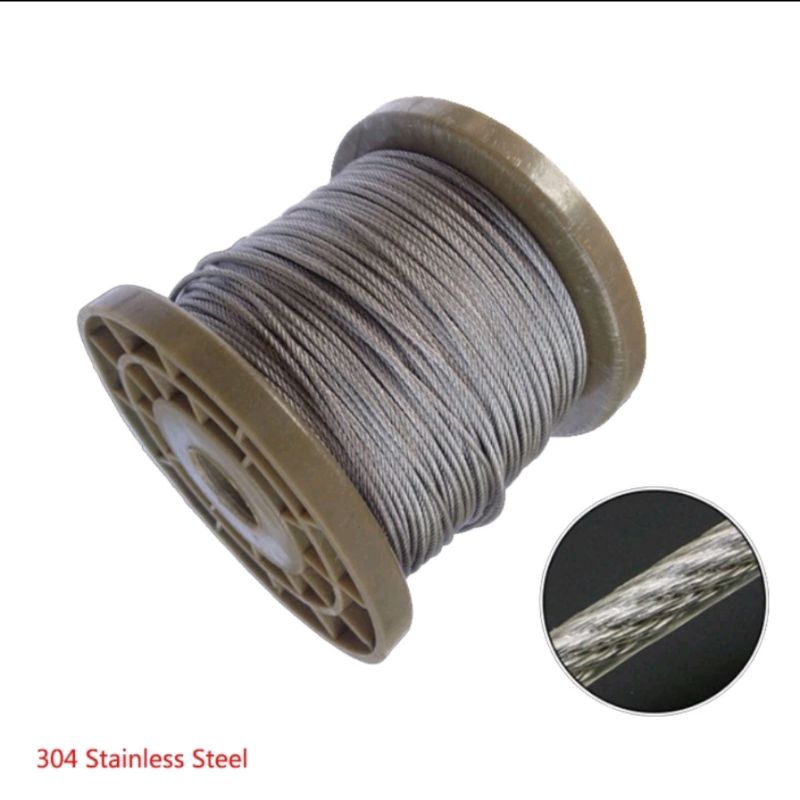 PVC COATED WIRE STAINLESS STEEL 304 HEAVYDUT SUITABLE FOR LIFERAFT AND ...