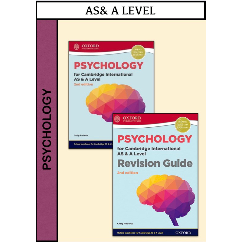 (PRINTED BOOK) AS& A LEVEL Psychology Textbook | Revision Guide ...