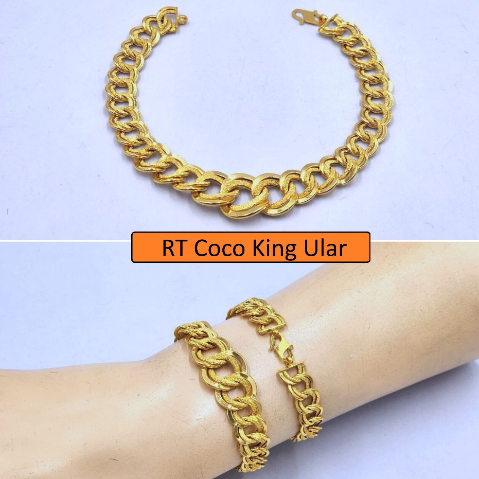 Rantai Tangan Coco King Hot Design Bajet EMAS 916 ORIGINAL EMAS 916 ...