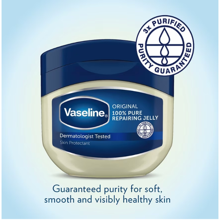 VASELINE Pure Petroleum Jelly 50g / 100g (Original 100% Pure Repairing Jelly) | Shopee Malaysia