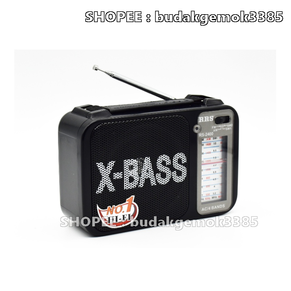 BUILT IN RECHARGEABLE STRONG FM/AM/SW1/SW2 4 BAND PORTABLE RADIO ...