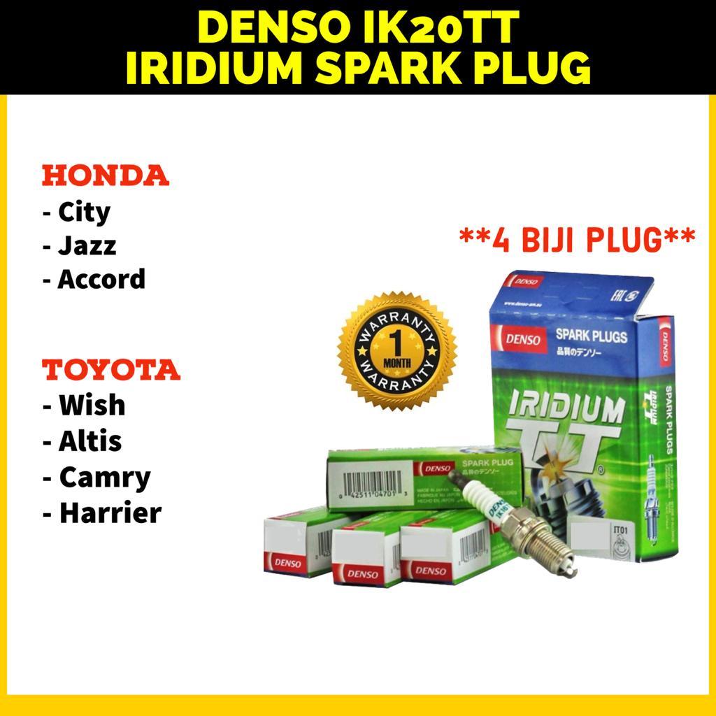 【100% ORIGINAL】DENSO IK20TT PALAM PENCUCUH IRIDIUM - HONDA CITY/JAZZ ...