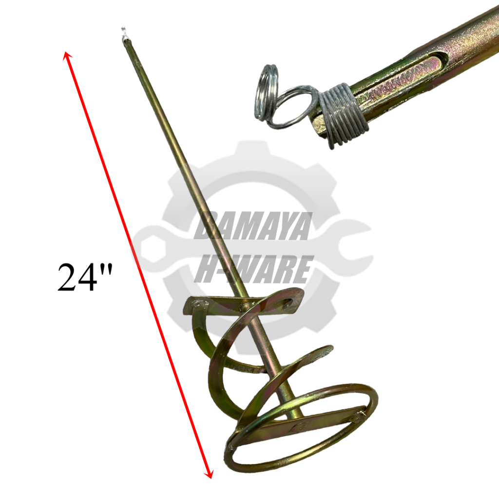 24'' Heavy Duty Paint Mixer. Cement Mixer. Paint Mixer. Alat Pengacau ...