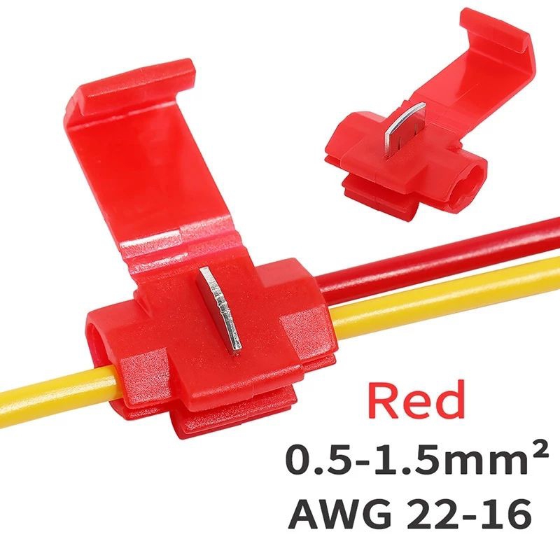 1pcs Wire Connector Clip/ Line Connector Terminal Snap On Connector ...