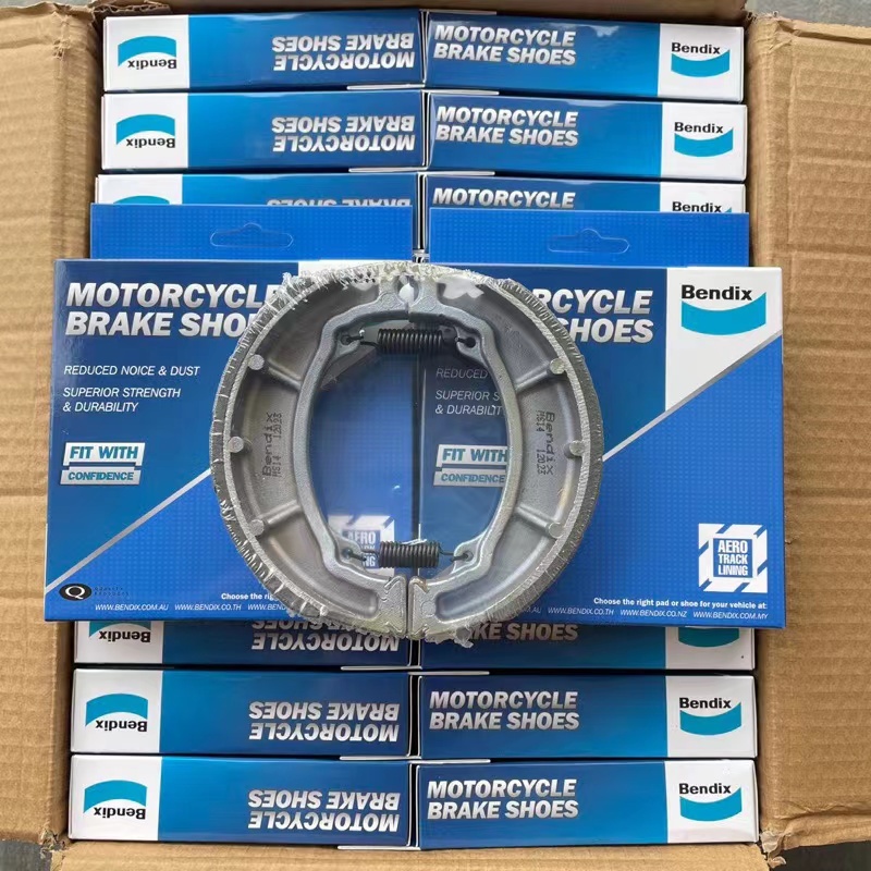 ORI 100% BENDIX BRAKE SHOE LINING PAD RXZ LC135 SRL115 EX5 C70 GBO WAVE ...