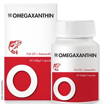 Omegaxanthin Epa 500, Dha 200+Astaxanthin 2mg 60s | Shopee Malaysia