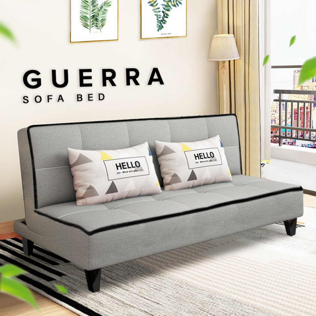 [Sarawak & Sabah] 4 seater(170cm) GUERRA Sofa Bed / Sofa Katil murah ...