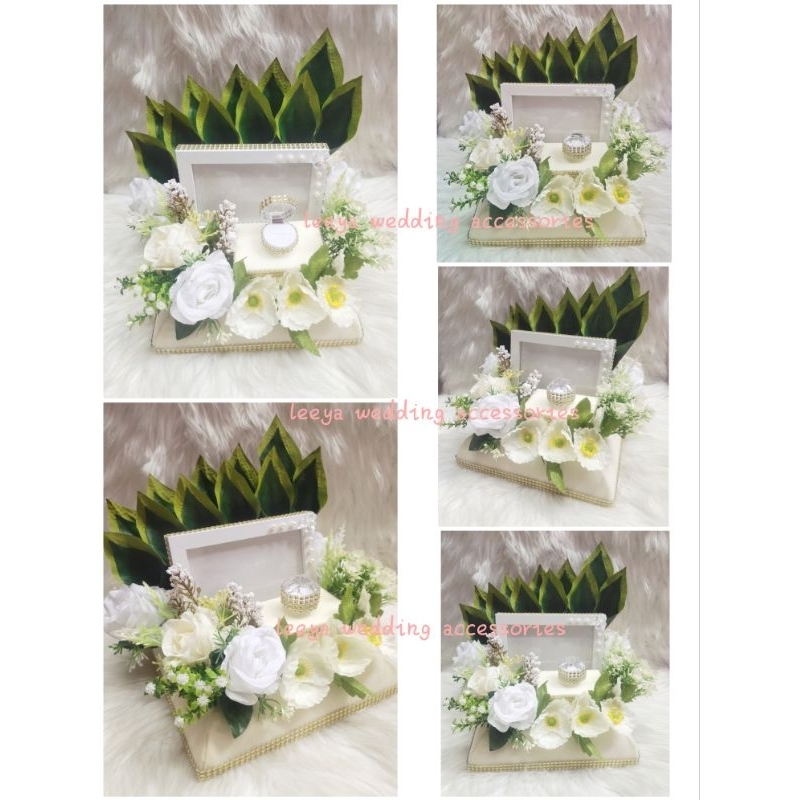 New Arrival Gubahan Sireh Junjung Frame Mas Kahwin With Bekas Cincin