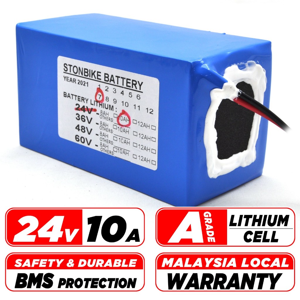 STONBIKE 24V Lithium Battery 10Ah~30Ah | For All Devices:Wheelchair | 1 ...