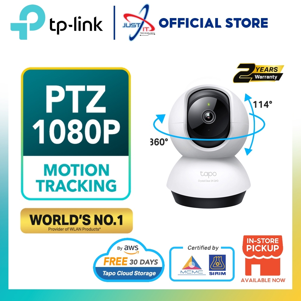 TP-LINK Tapo C210 (TC71) / TAPO TC70 (C200) / TAPO C220 / 360° Pan/Tilt AI Home Security Wi-Fi ...