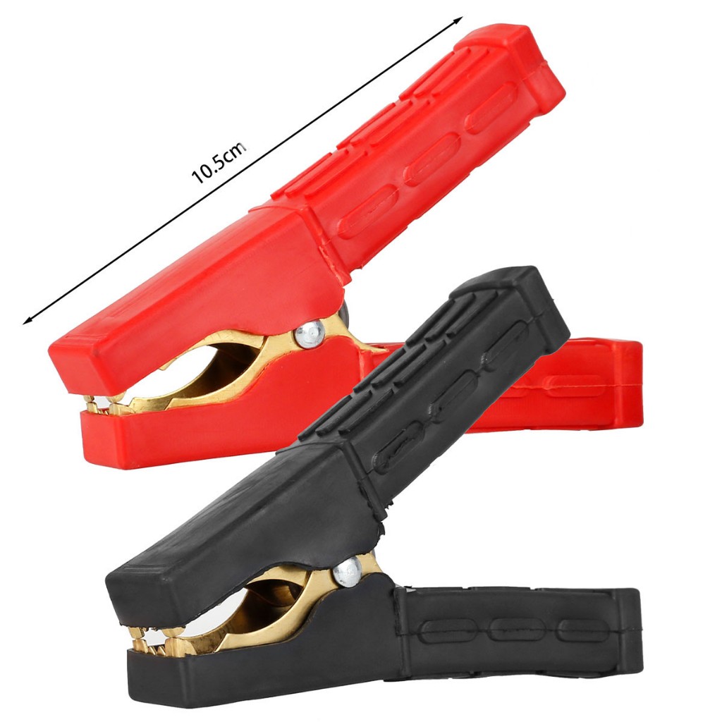 Battery Jumper Clip - 1 Pair ( Black & Red ) | Shopee Malaysia