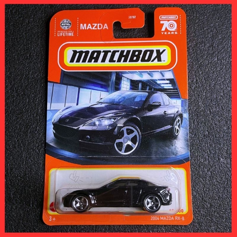 (WM FREE Shipping) Matchbox Mazda RX-8 2004 Black Model 2023 First ...