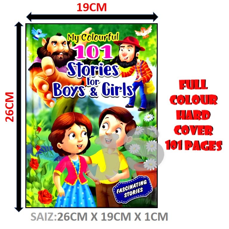 MY COLOURFUL 101 STORIES PADDED STORY BOOK BEDTIME│FAIRY TALES│JUNGLE TALES│SCHOOL STORIES ...