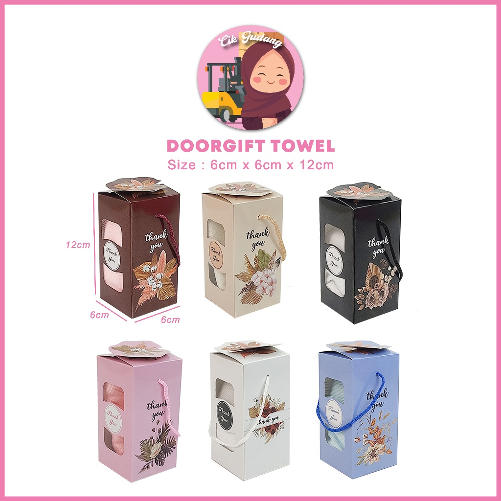 20 PCS Doorgift Towel with Handle / Doorgift Tuala Set / Goodies Gift ...