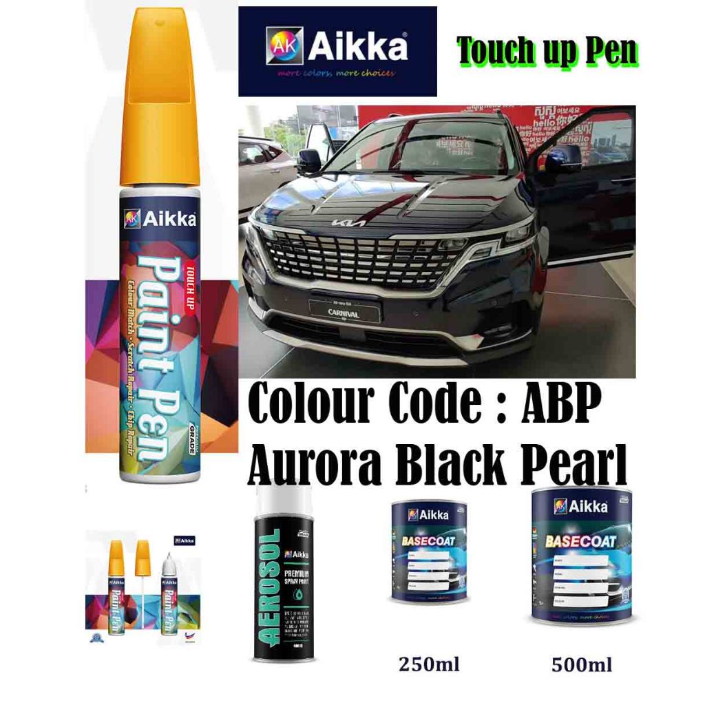 [AIKKA] ABP / KIA AURORA BLACK PEARL / CAR PAINT / TOUCH UP PAINT / DIY ...