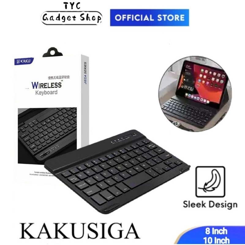KAKUSIGA Universal Compatibility Keyboard Wireless Bluetooth Keyboard ...