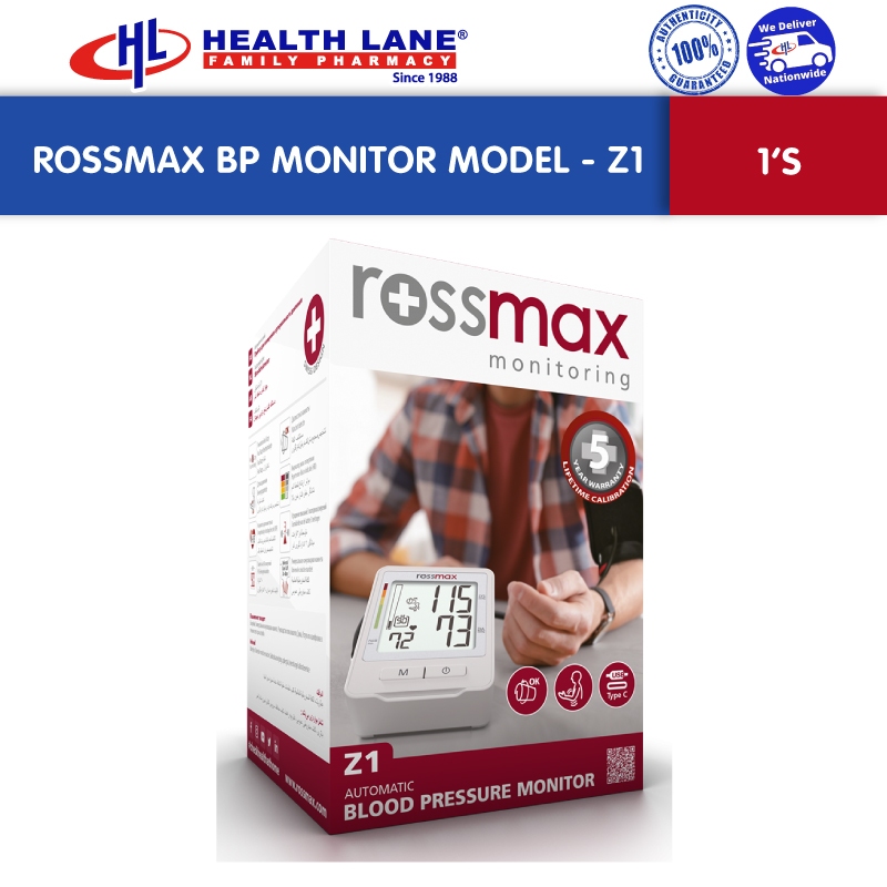 Rossmax Blood Pressure Monitor Model Z1 | Shopee Malaysia