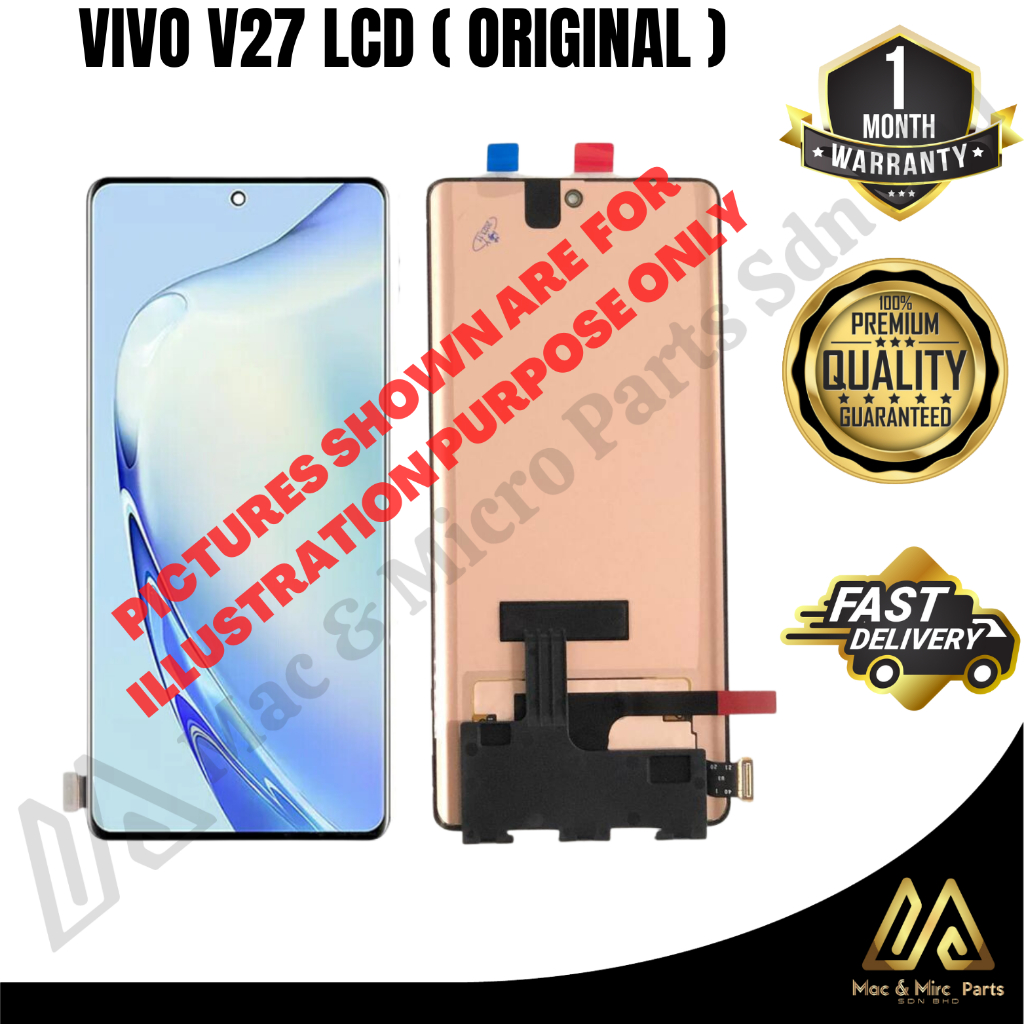 VIVO V27 LCD ORIGINAL Quality Touch Screen Digitizer Replacement LCD ...