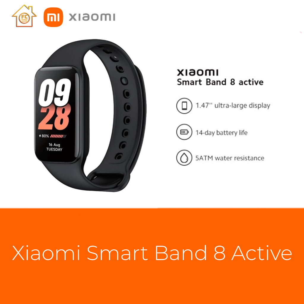 Xiaomi Smart Band 8 Active Fitness Tracker & Activity Tracker Smart ...