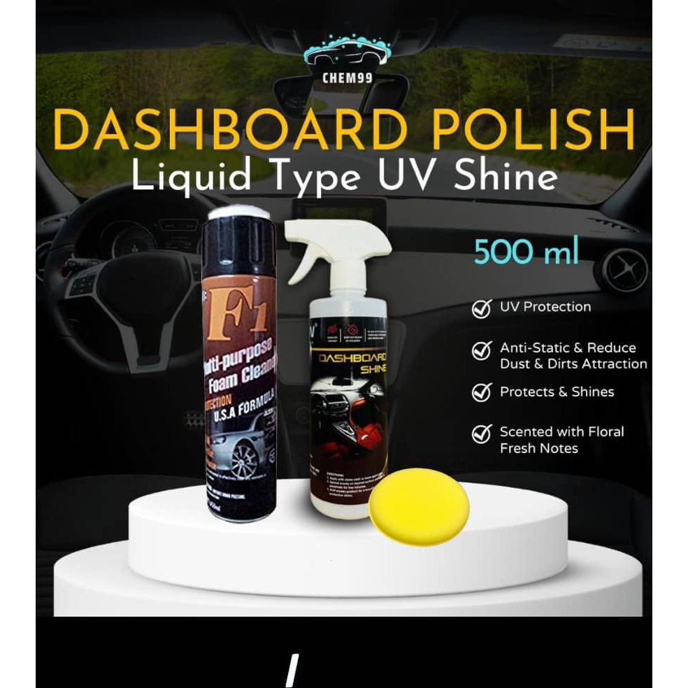 (LIQUID HIGH QUALITY) Dashboard Coating / Dashboard Shine /Dashboard ...