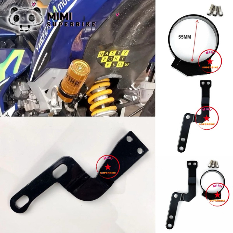 [ BRACKET ] FOR GAS TANK MONOSHOCK TABUNG TAPAK RACING BOY RCB AJI ...
