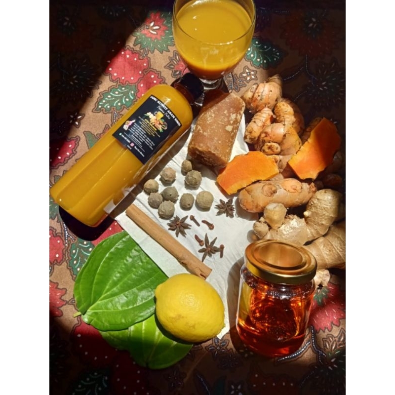 [6 BOTOL] JAMU KUNYIT ASAM SIRIH + MANJAKANI jamu traditional jamu awet ...