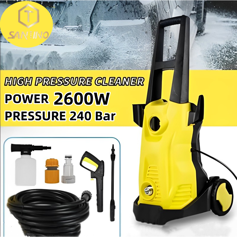 SANTINO Water Jet High Pressure Car Washer Water Jet Gun Car Wash High ...