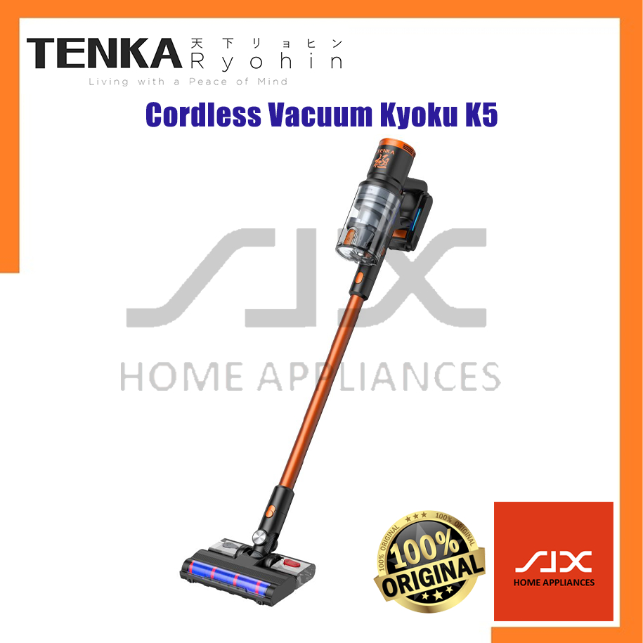Tenka Ryohin Kyoku K5 Cordless Vacuum with Dust Mite and Mop | Shopee ...