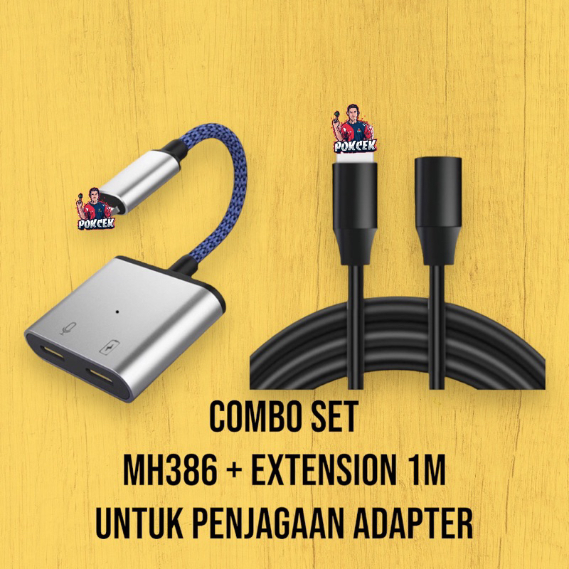 [ MH380-MH386 ] Gaming Adapter Pokcek Store , Support Call / Mic / No ...