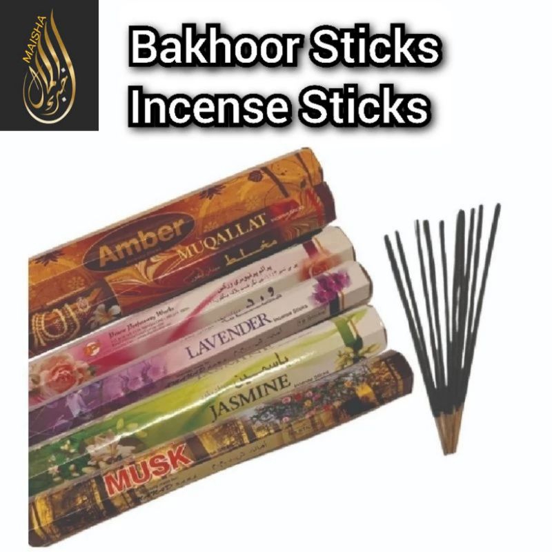 Prime Bakhoor Incense Sticks Range 18 Sticks Per Pack - Single Tube (10 ...