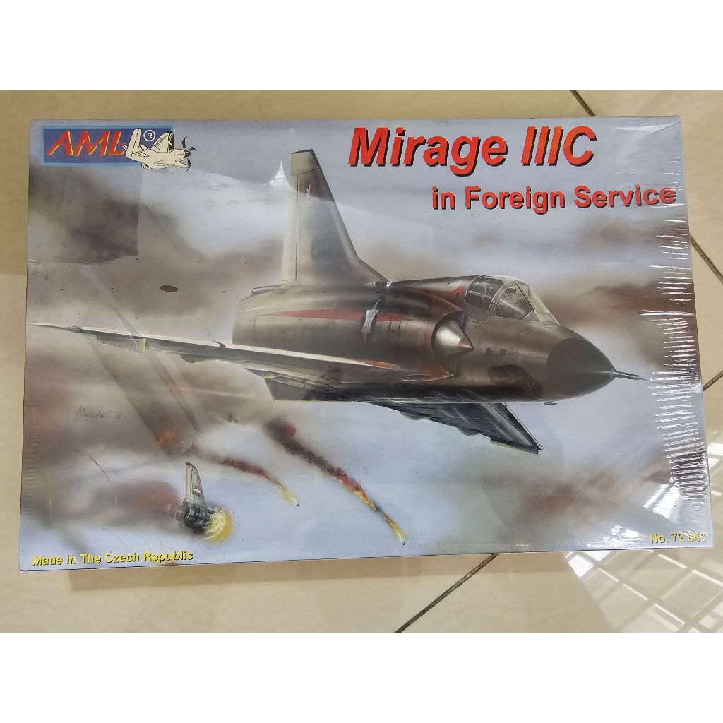 AML 1/72 Mirage IIIC in Foreign Service (sealed plastic model kit ...