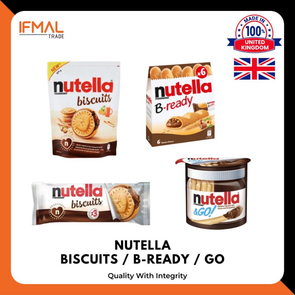 Nutella Biscuits | Nutella Biskut Sedap | Halal | Shopee Malaysia