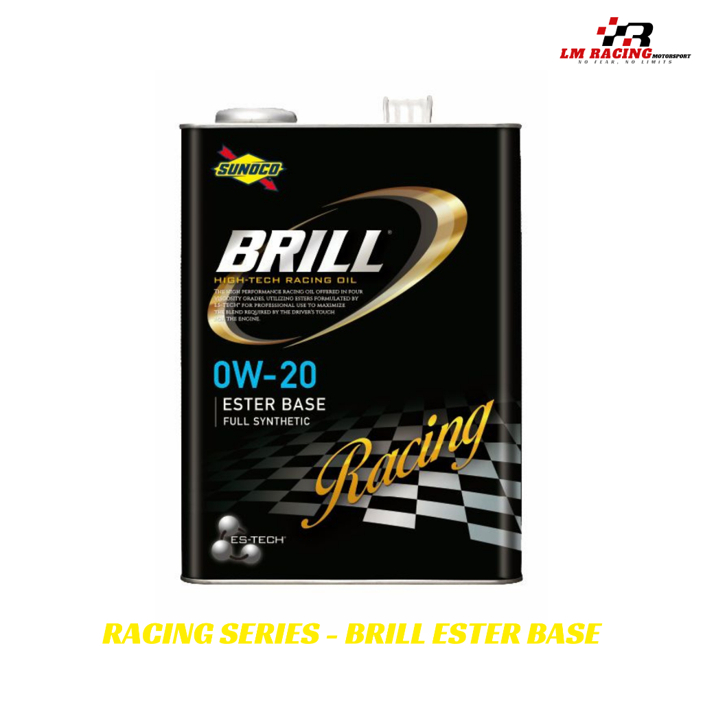 SUNOCO Brill Ester Racing Series 0W-20 Ester Base Full Synthetic Top ...