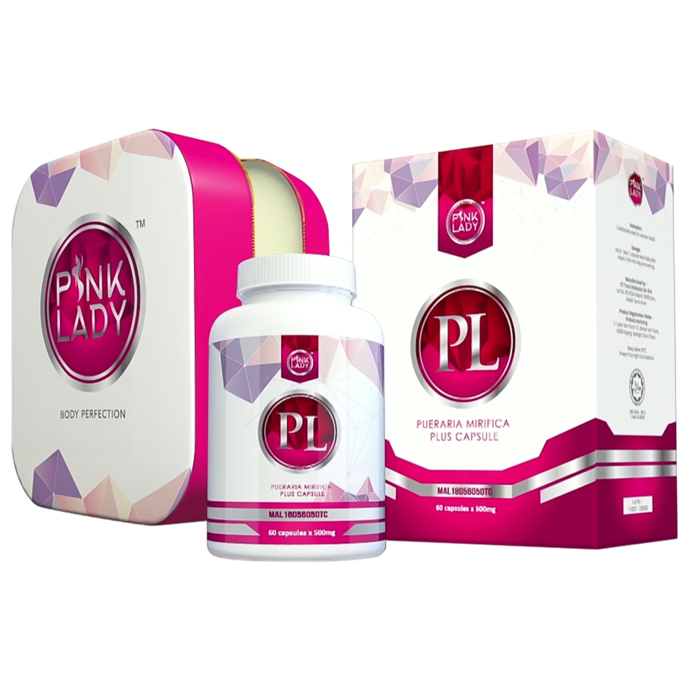 PINK LADY Body Perfection Kapsul PL Peuraria Mirifica Plus PinkLady 60 ...