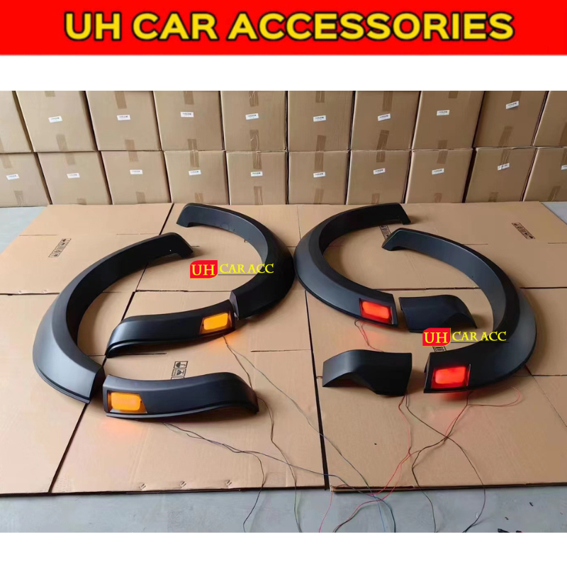 FORD RANGER T9 2022-2024 LED PP FENDER ARCH FLARE FLARES WITH LED LIGHT ...