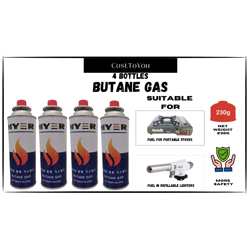 [BOX PACKING]KOREA DAPUR GAS CARTRIDGE/GAS REFILL/GAS TIN/GAS KECIL ...