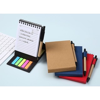 Sticky Note Booklet Complete Set With Notepad and Pen | Shopee Malaysia