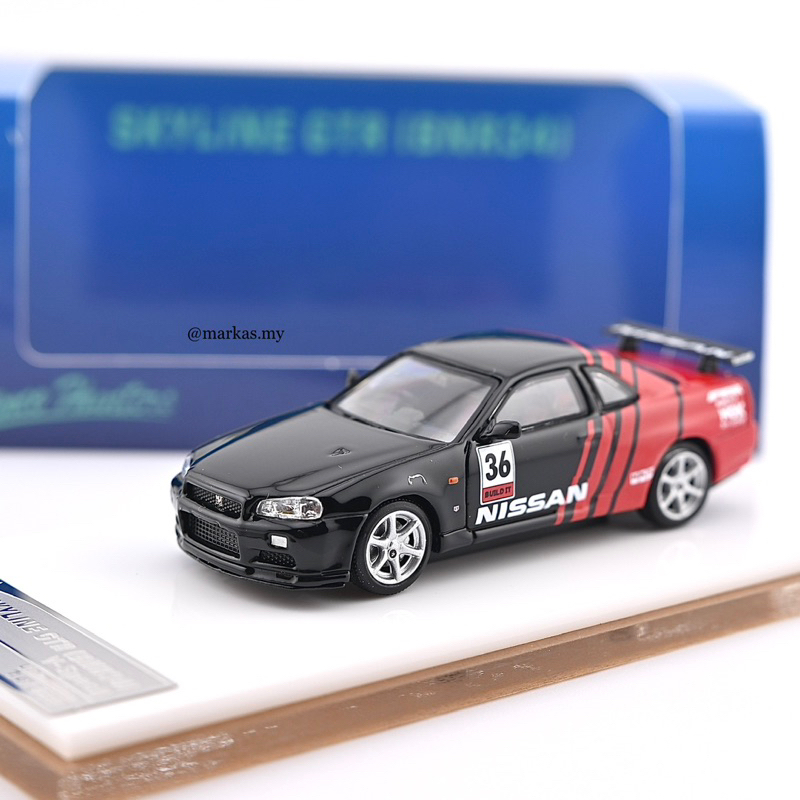 STANCE HUNTERS 1/64 NISSAN SKYLINE GT-R R34 ADVAN LIVERY V-SPEC-II ...